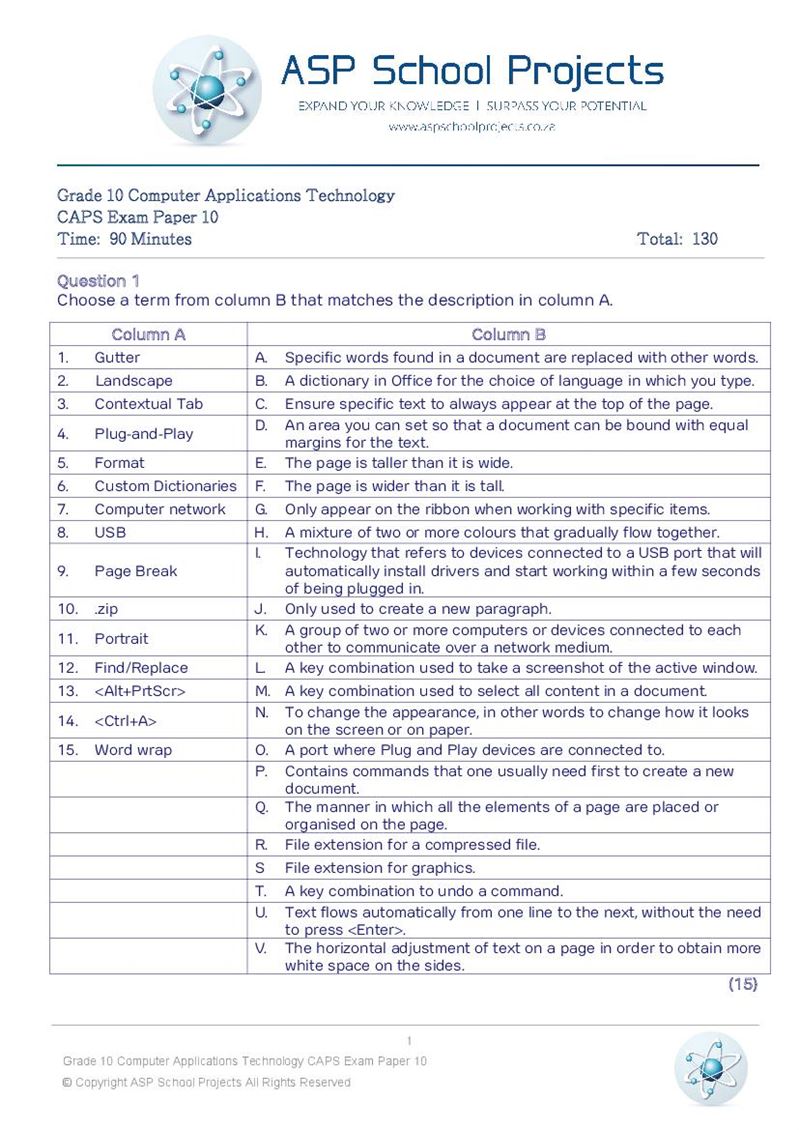 grade-10-exam-papers-and-answers